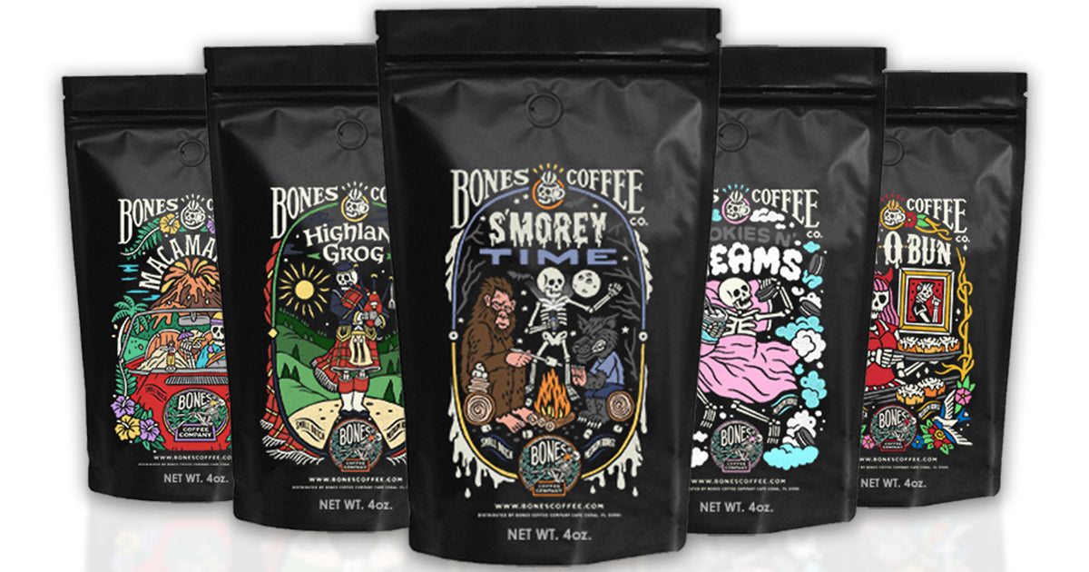 5 Bag Sample Pack | Bones Coffee