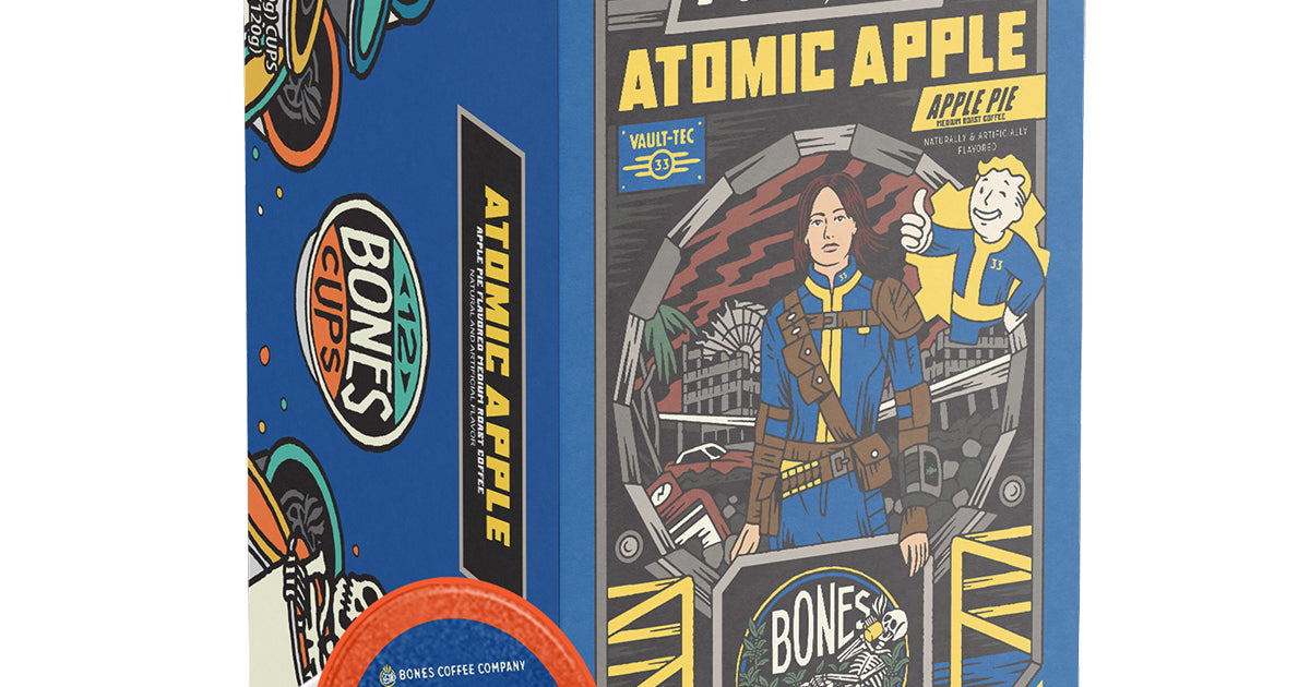 Atomic Apple Bones Cups - 12 Count | Bones Coffee
