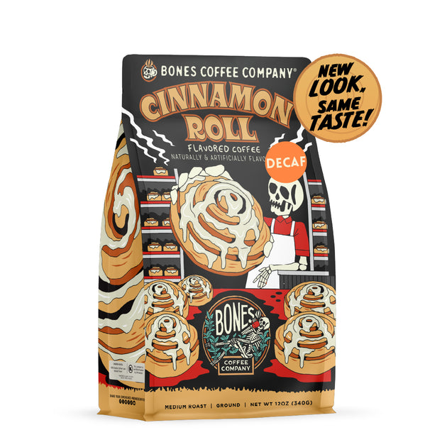 Decaf Cinnamon Roll | 12oz | Bones Coffee