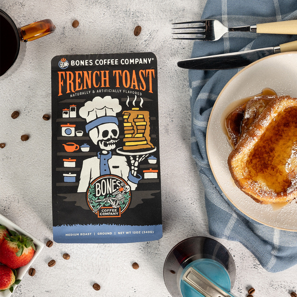 French Toast Coffee | Freshly Roasted to Order | Bones Coffee Company