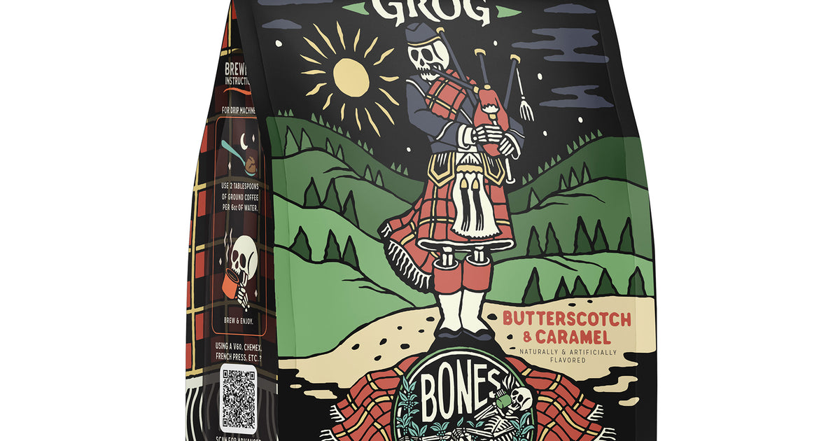 Highland Grog Coffee (Whole Bean) by Bones Coffee Company