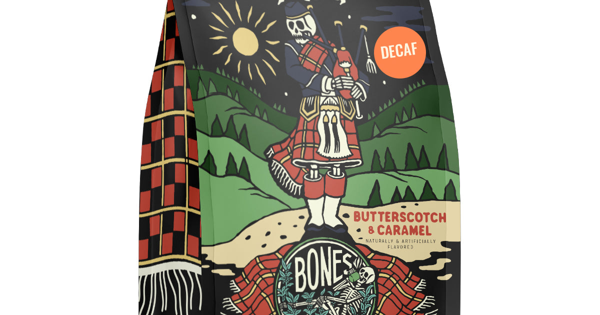 Decaf Highland Grog Coffee by Bones Coffee Company