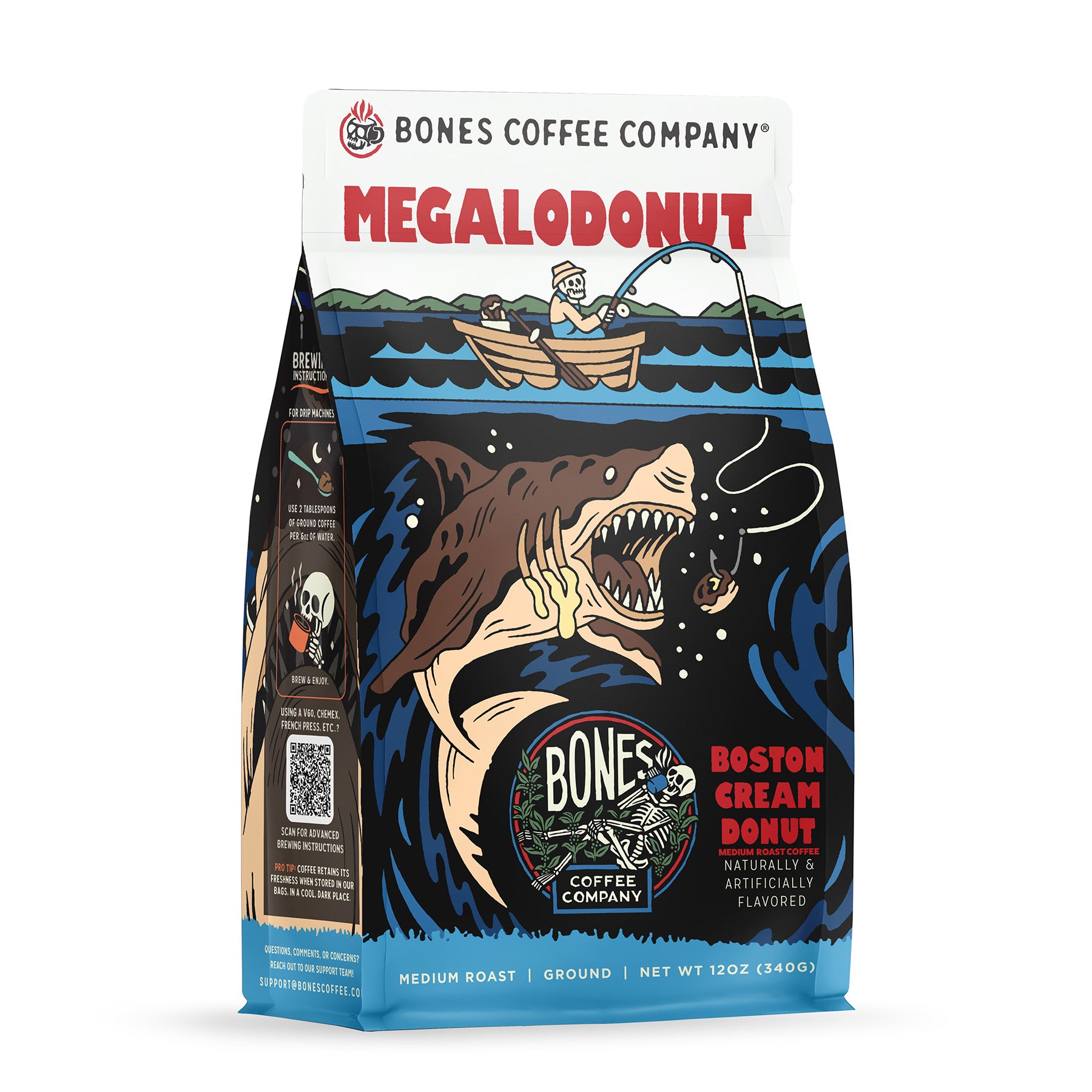 Megalodonut | 12oz | Bones Coffee
