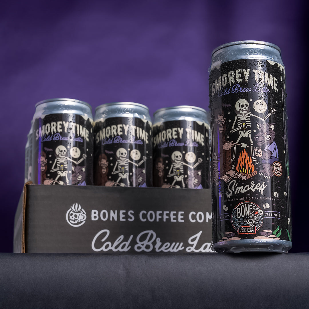 S'morey Time Cold Brew Latte 12-Pack – Bones Coffee Company