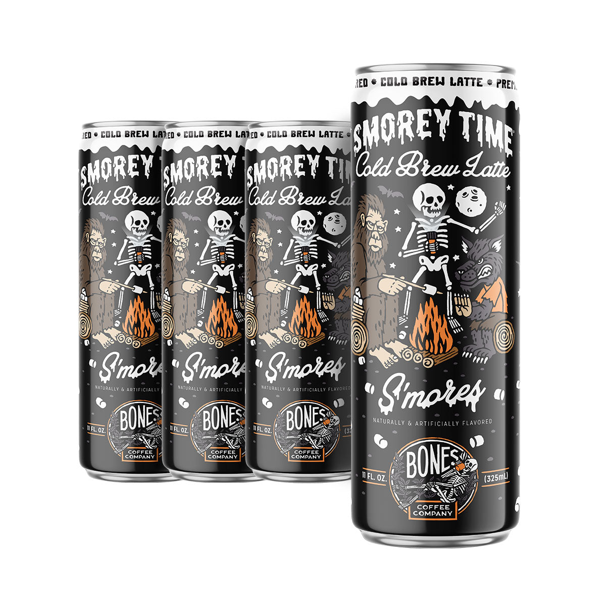 S'morey Time Cold Brew Latte | Bones Coffee