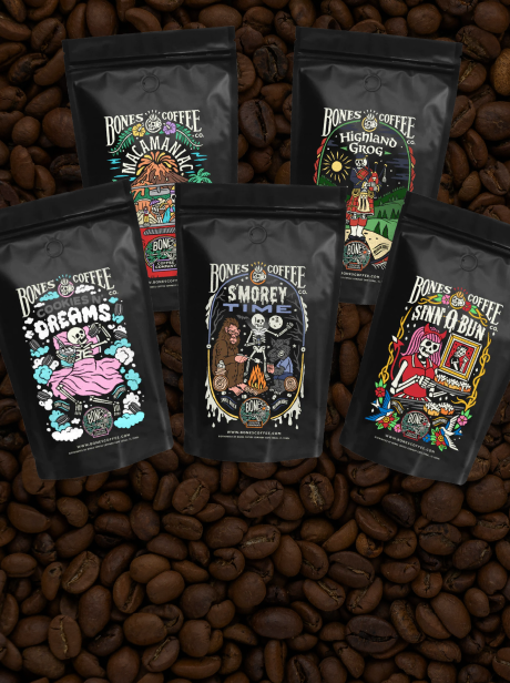 Bones Coffee Company - Say Goodbye to Boring.