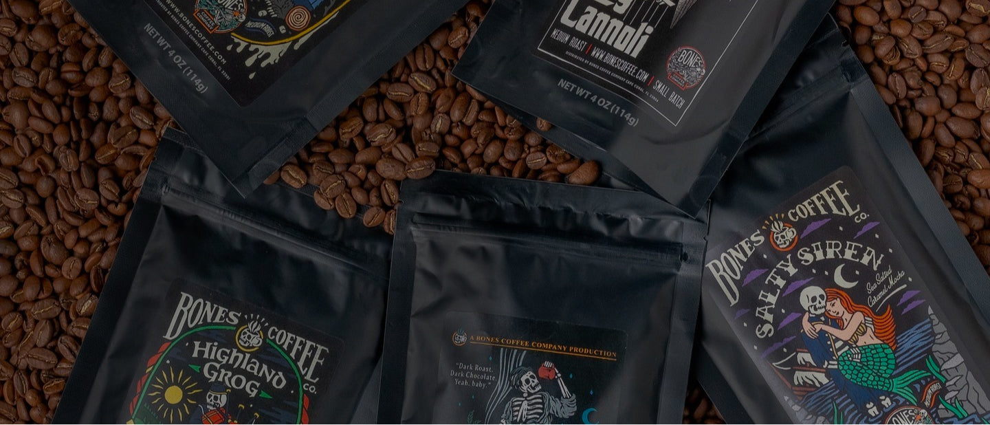 Coffee Sampler Packs | Bones Coffee Company