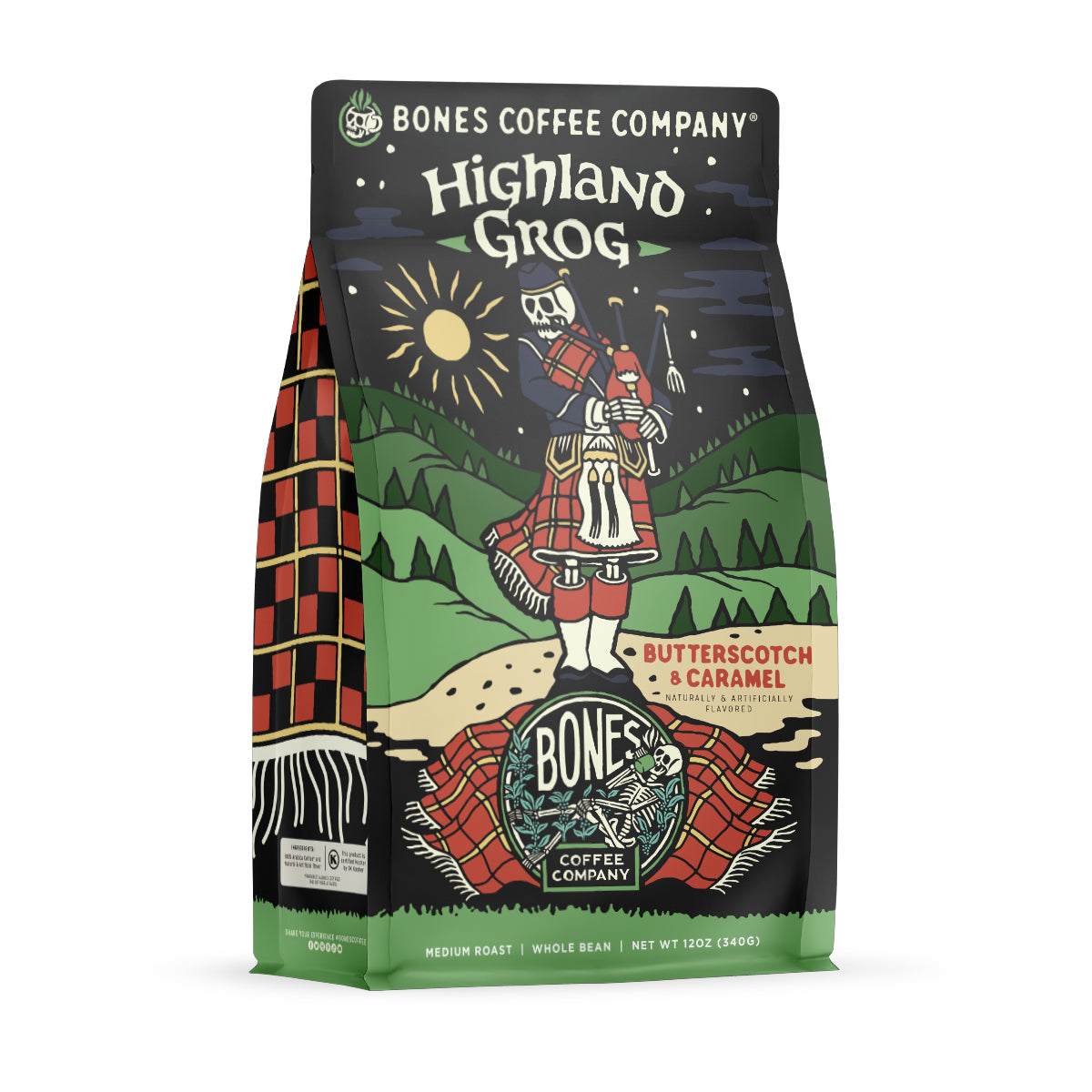 Highland Grog Coffee (Whole Bean) by Bones Coffee Company