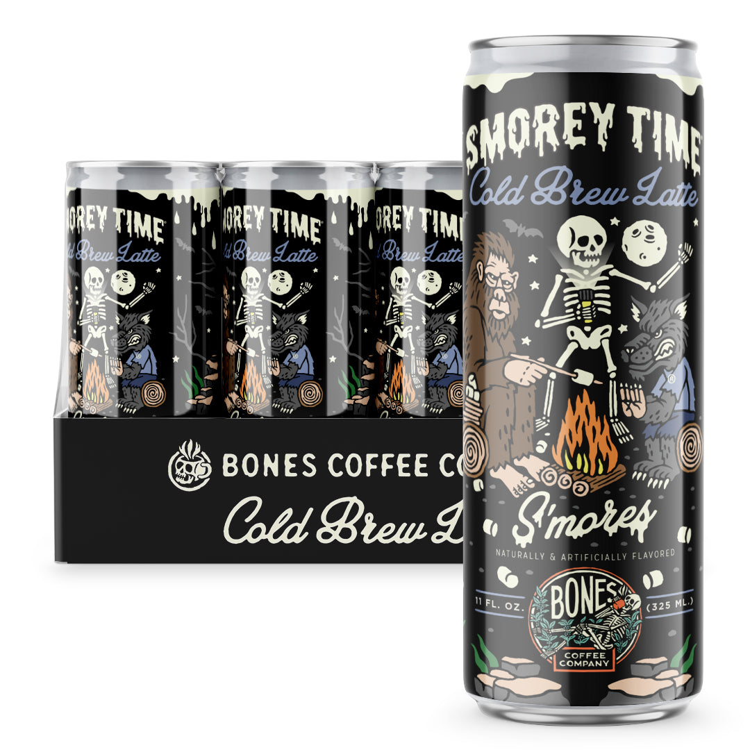 S'morey Time Cold Brew Latte 12-Pack – Bones Coffee Company