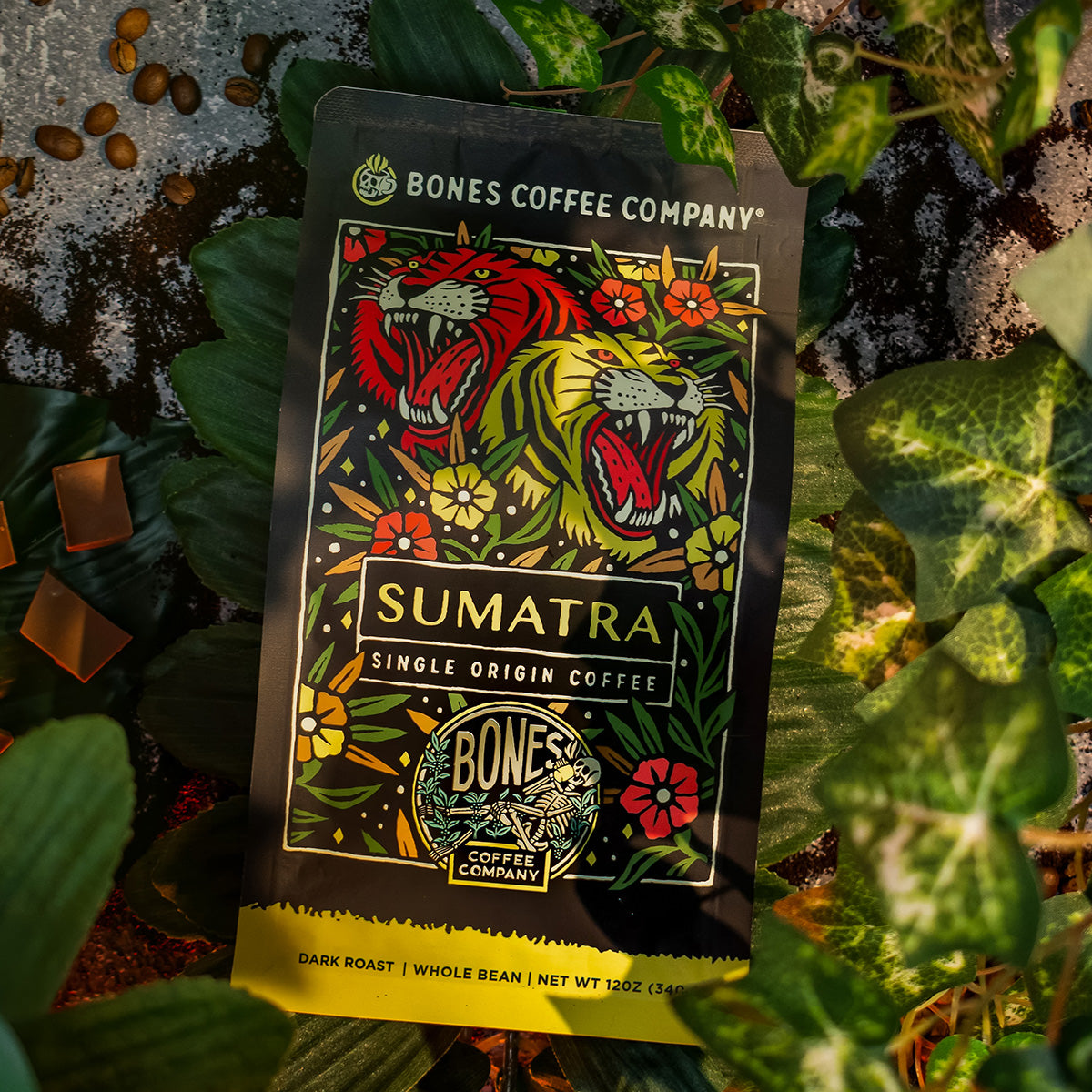 Sumatra Single-Origin Coffee - 12oz | Bones Coffee